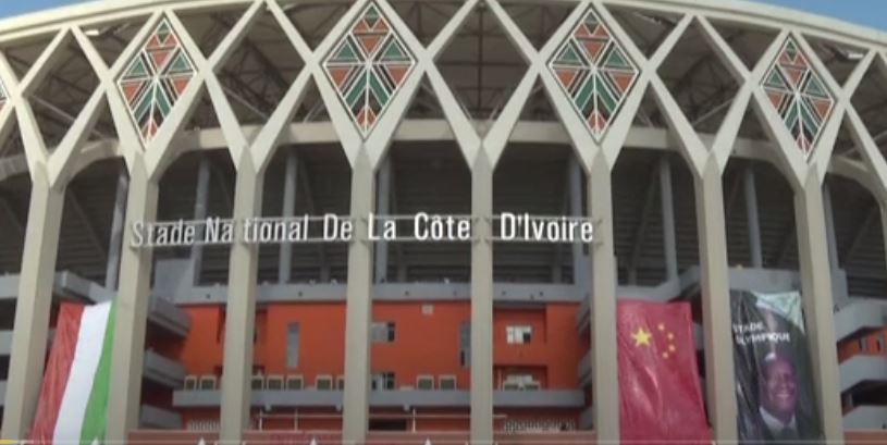 Alassane Ouattara inaugure le nouveau stade olympique à Ebimpe - l ...